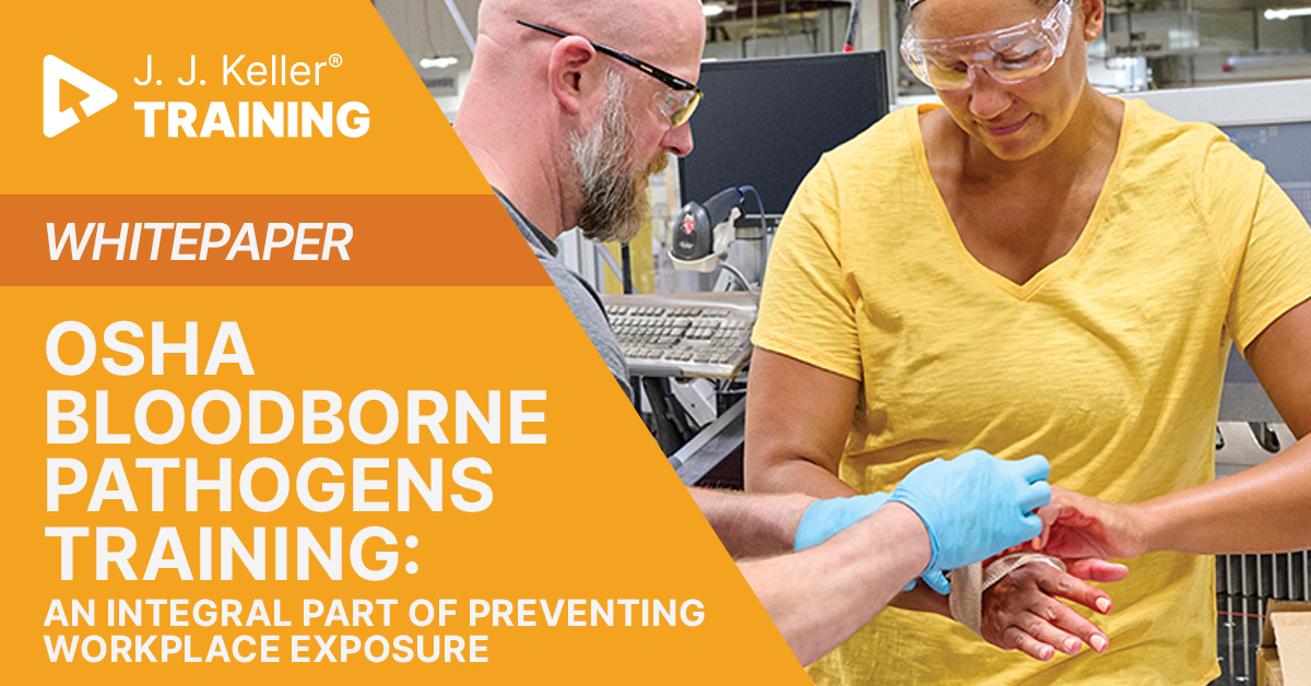 Bloodborne Pathogens Training | Free Whitepaper | J.J. Keller Training