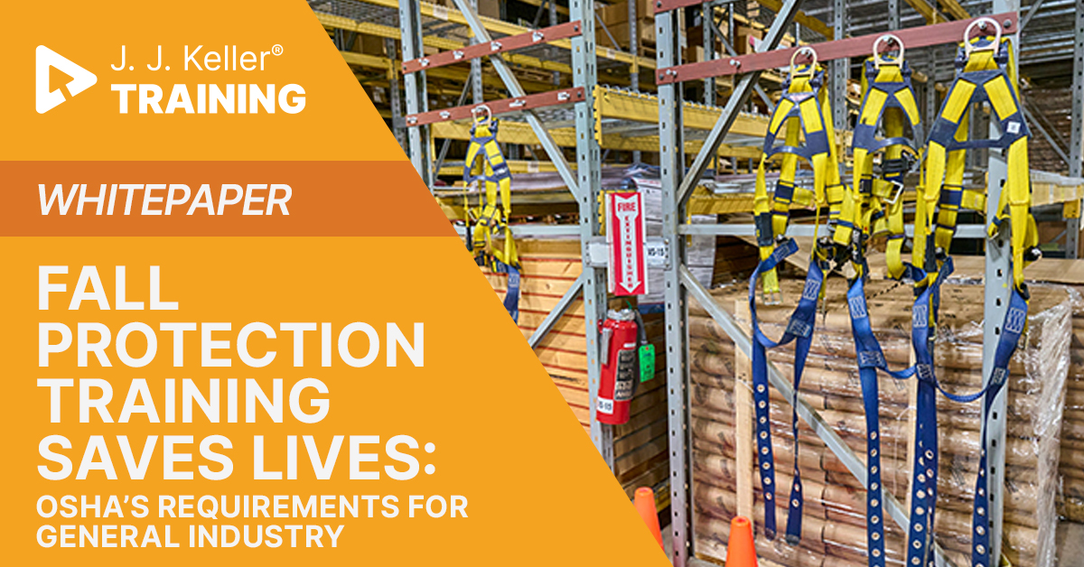 Fall Protection Training | Free Whitepaper | J. J. Keller Training