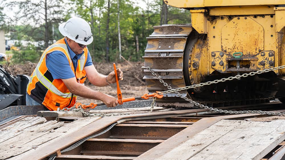 Corrective Action: Secure Heavy Equipment & Cargo Training