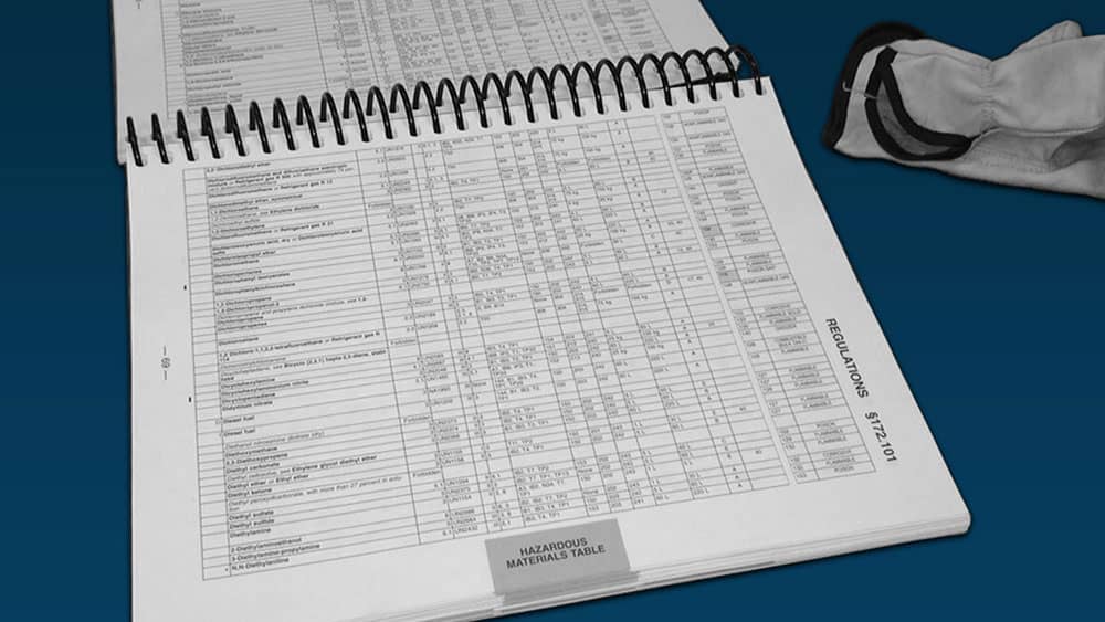 Hazmat Training | Hazardous Materials Table | J. J. Keller Training